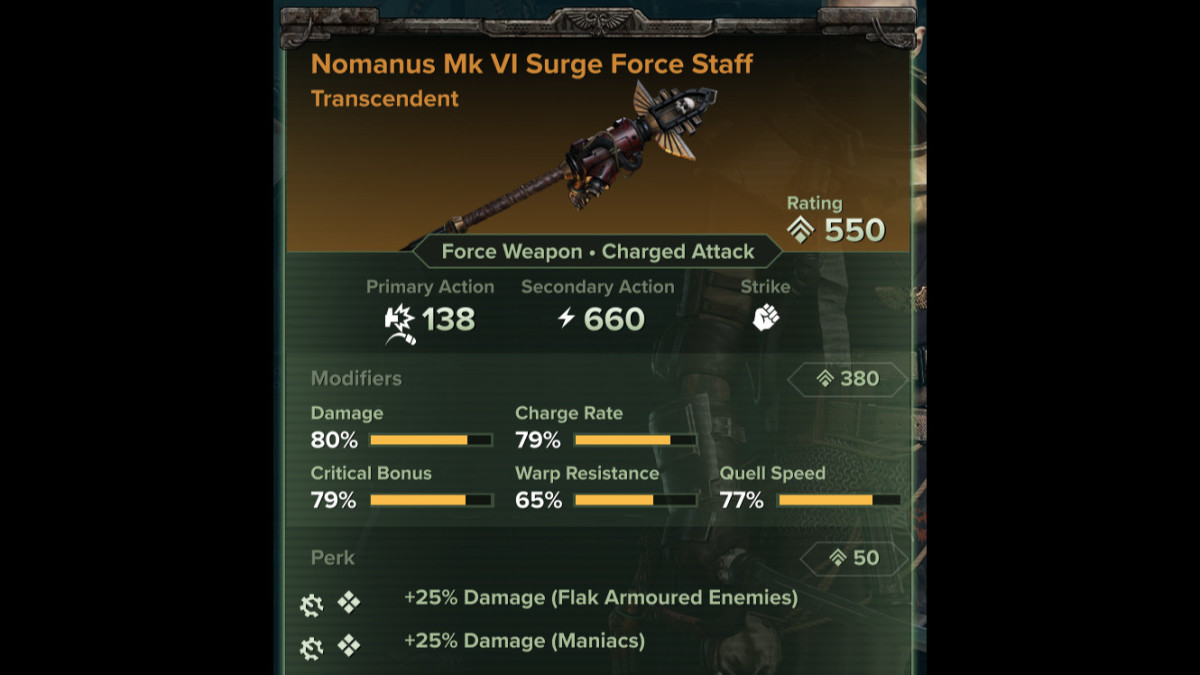 BEST Assail Crit Build /w synergy - Build for Darktide - Darktide WH40k