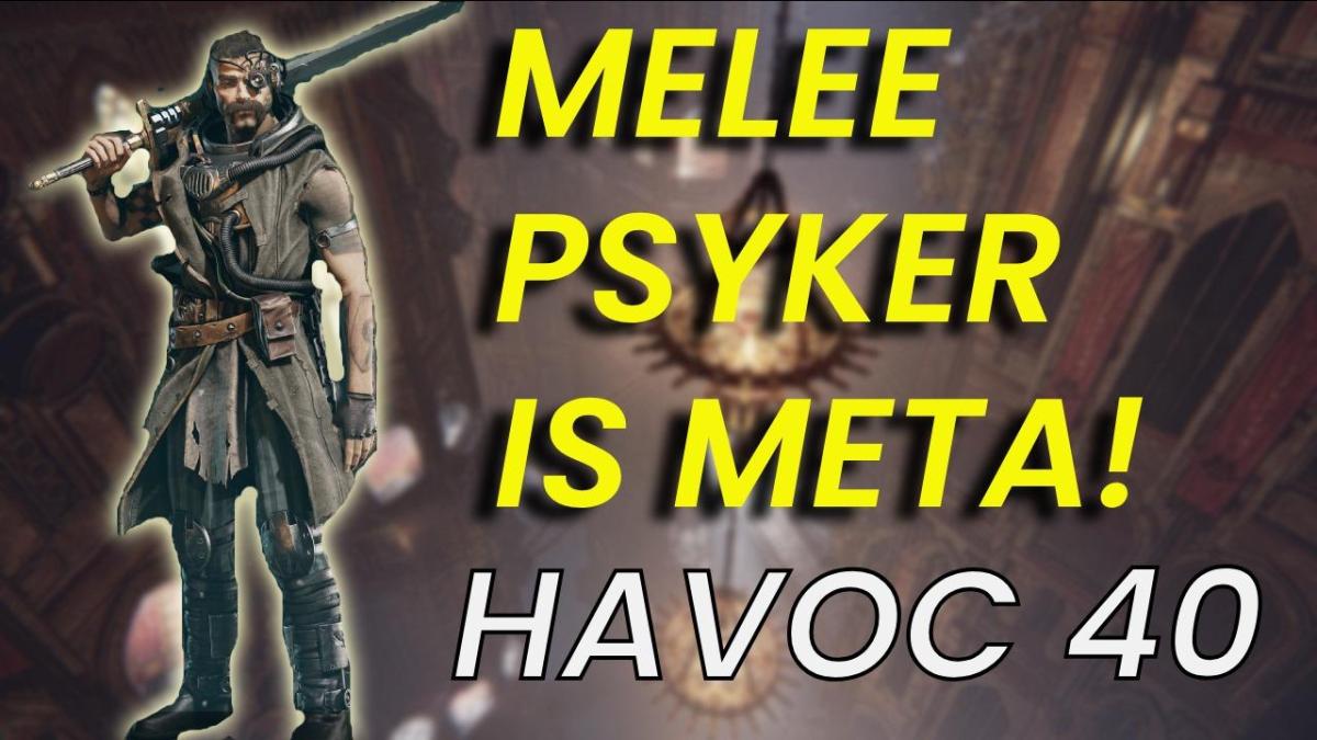 MELEE PSYKER META - Psyker Build for Darktide - Darktide WH40k