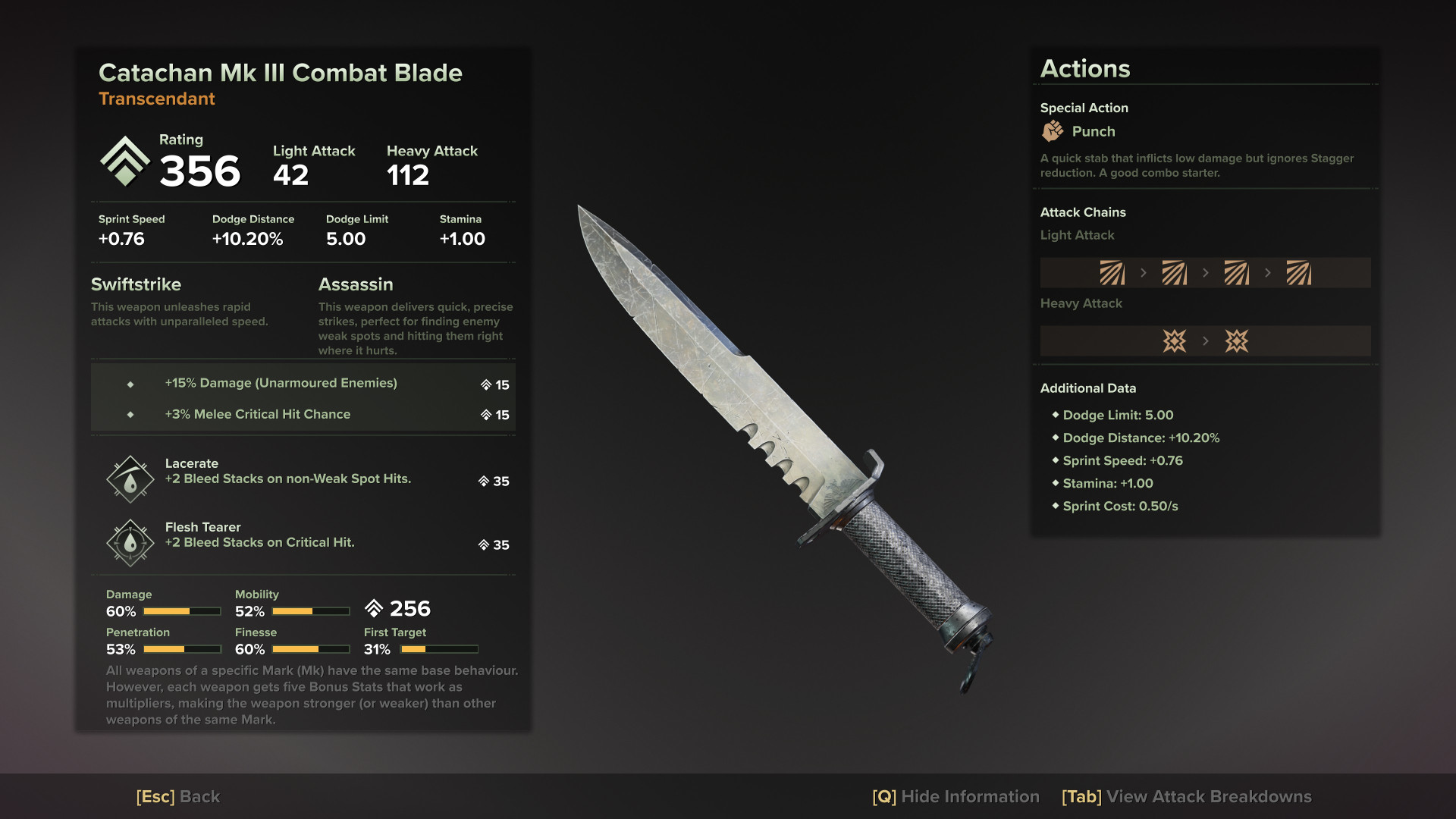 Catachan Mk III Combat Blade - Darktide WH40k - Games Lantern